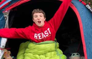 Max Woosey - 11 Year Old Camps Out 500 Straight Nights to Help Others ...